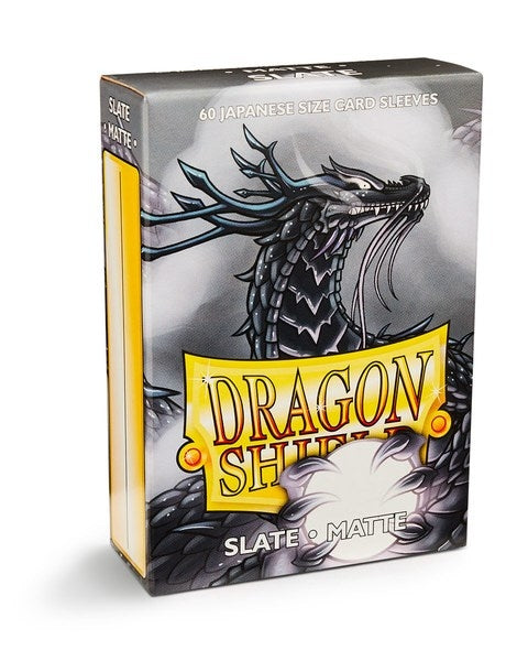 Dragon Shield Matte Japanese Sleeves - Slate (60-Pack) – Jungcards